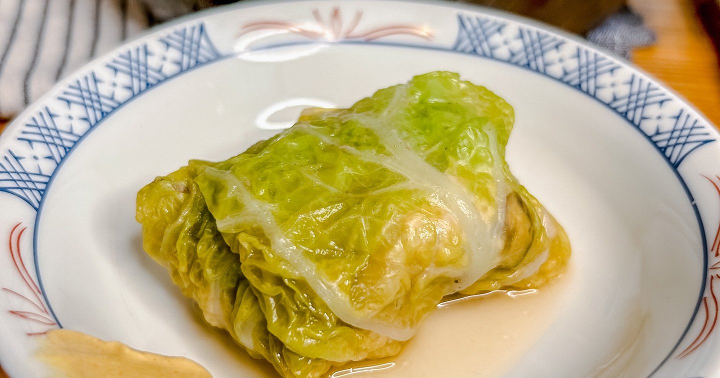 Roll kyabetsu - involtini giapponesi di verza e carne ...