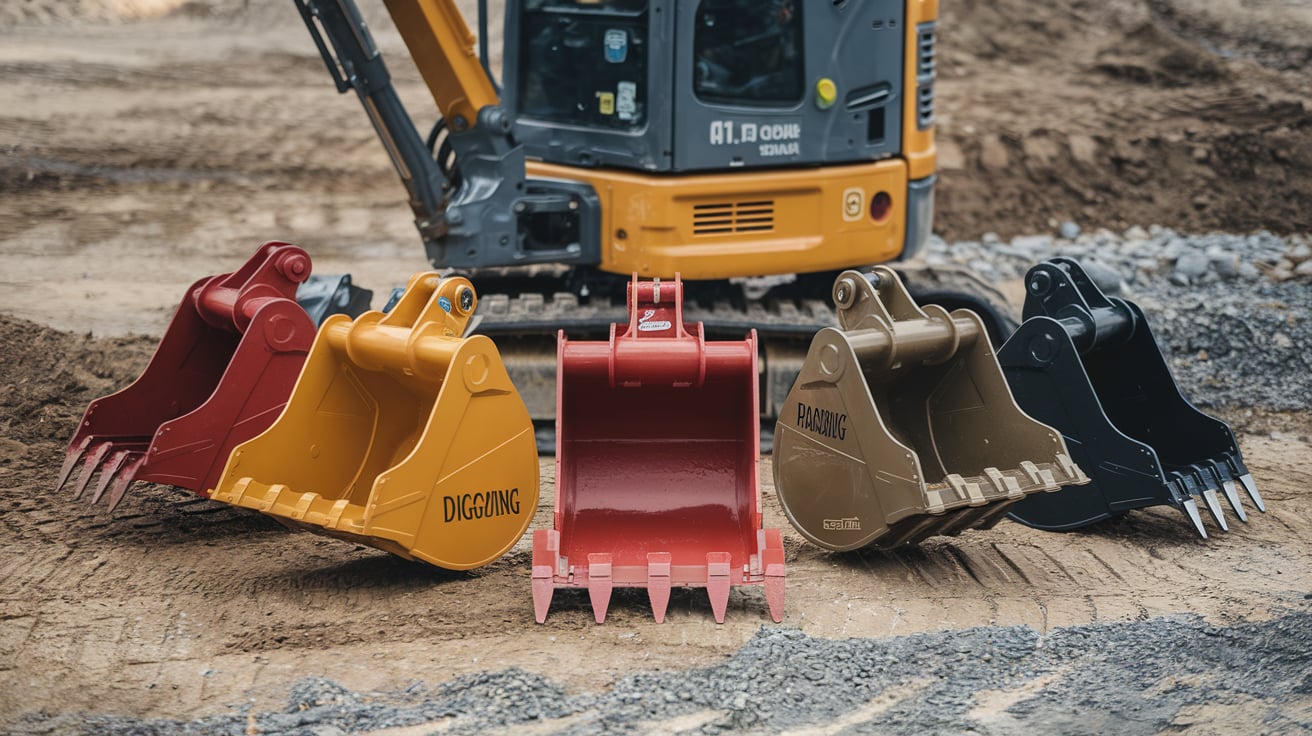 Top 5 Mini Excavator Buckets For Any Job | New Excavator