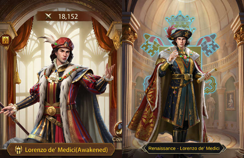 Lorenzo de' Medici: Evony's 9th Anniversary Ground Troop Main General ...