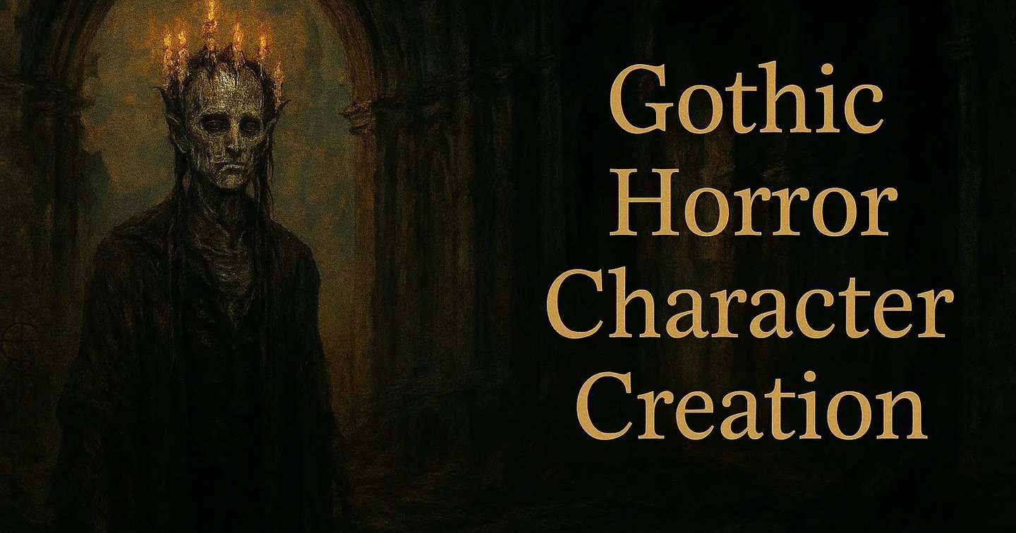 Gothic Horror Character Creation: Building Faces & Hellscapes from the ...