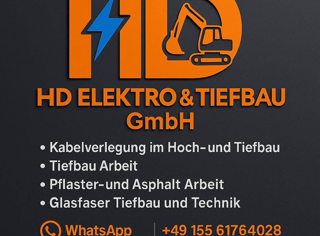 HD Elektro- und Tiefbau: Ihr zuverlässiger Partner seit 2017 | HD ...