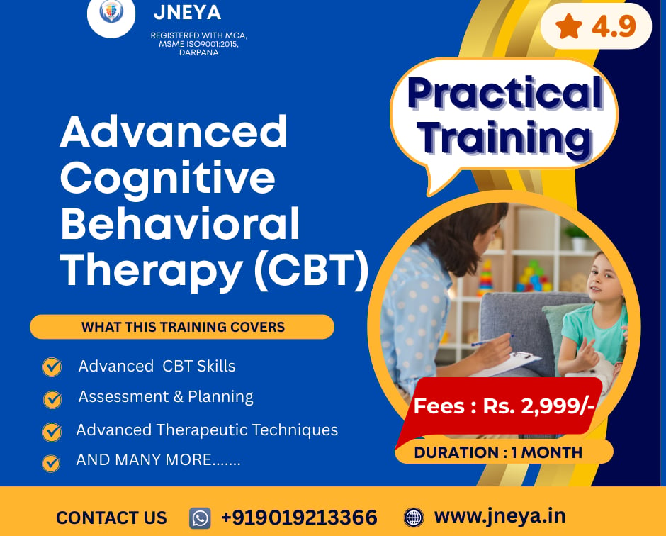 Advanced Cognitive Behavioral Therapy Training | Jneya
