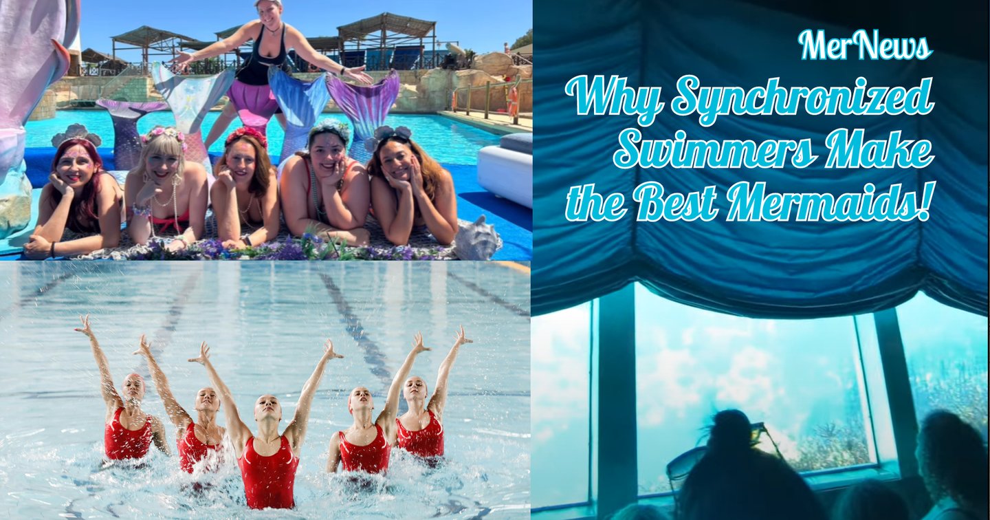 Why Synchronized Swimmers are the Best Professional Mermaids!
