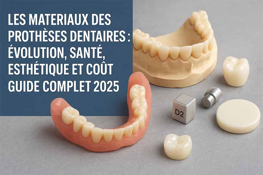 Les matériaux des prothèses dentaires : évolution, santé, esthétique et ...