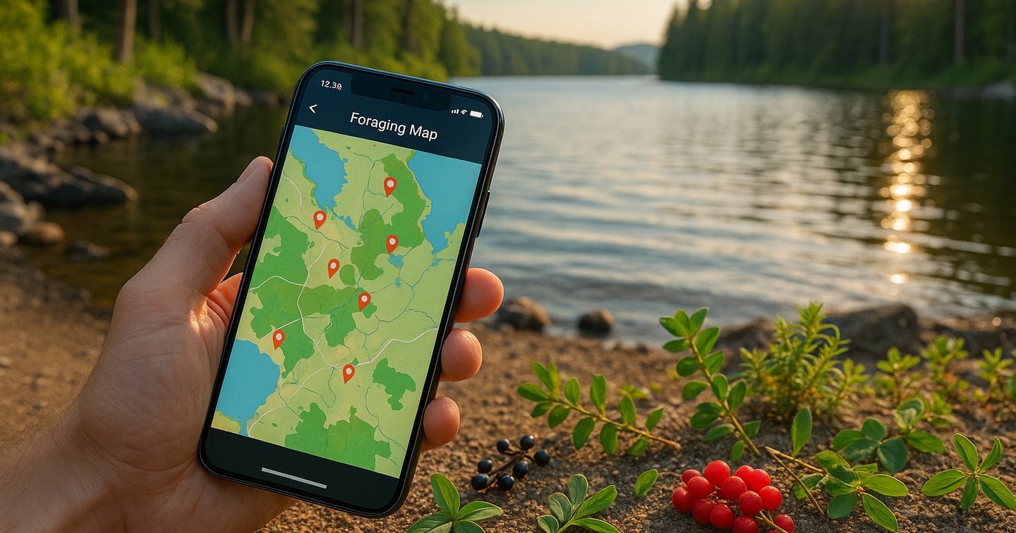 How to Use Foraging Maps and Plant ID Apps for Safe Wild Edible ...
