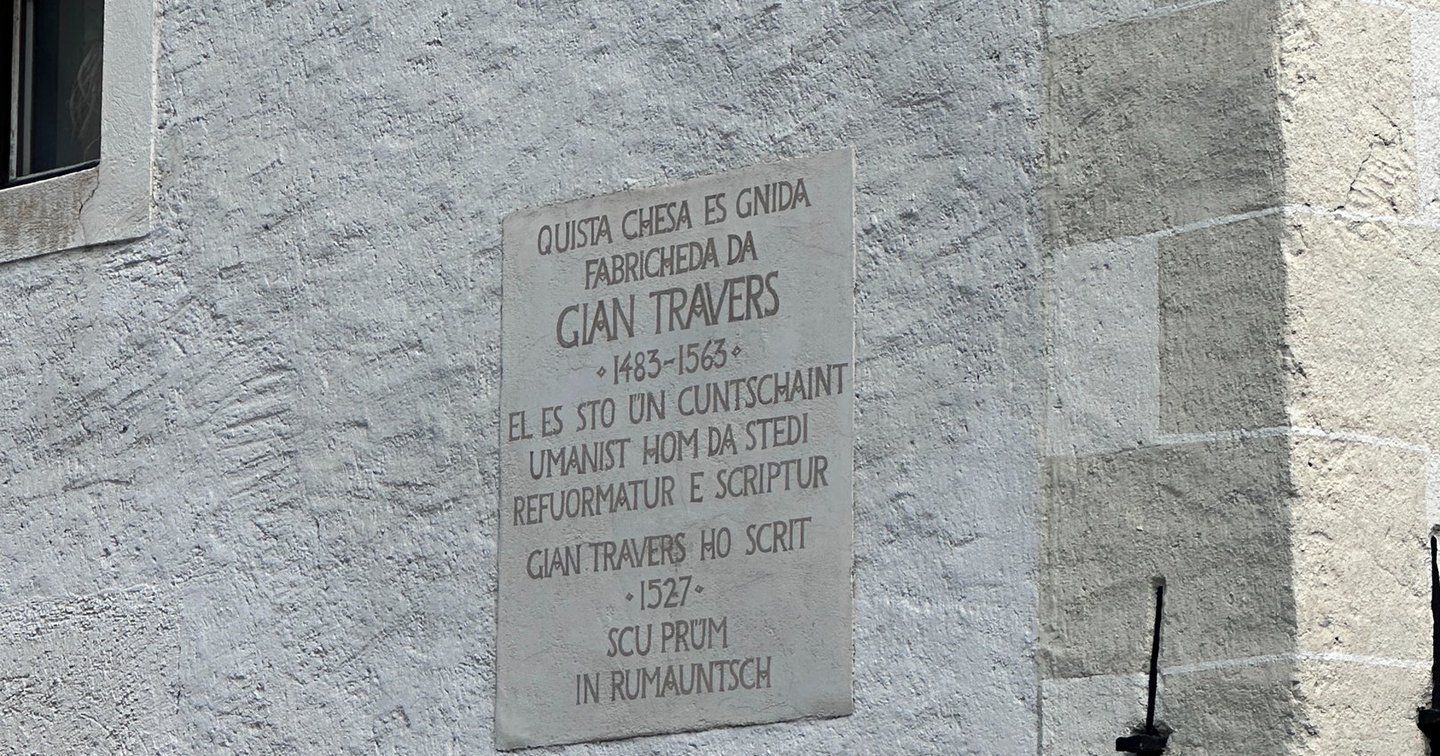 The Romansh language and Gian Travers | Engadinwalks blog