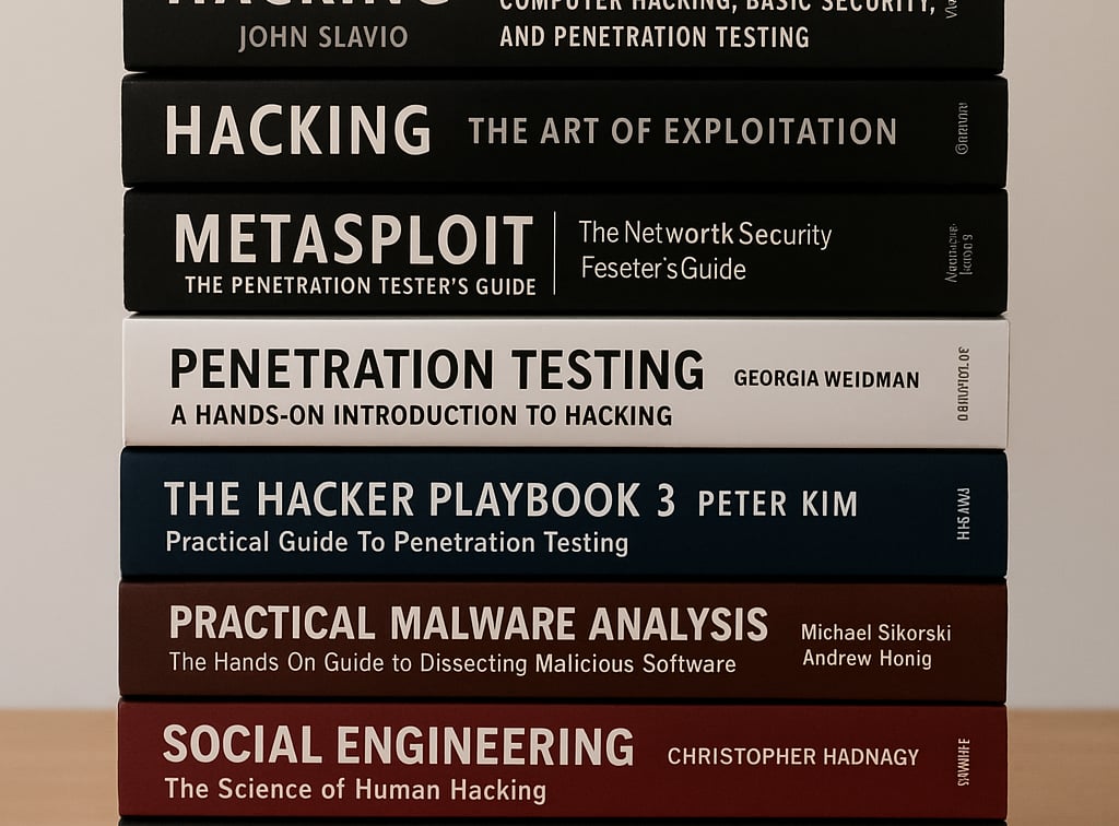 Top 10 Best Cybersecurity & Ethical Hacking Books You Must Read in 2025 ...
