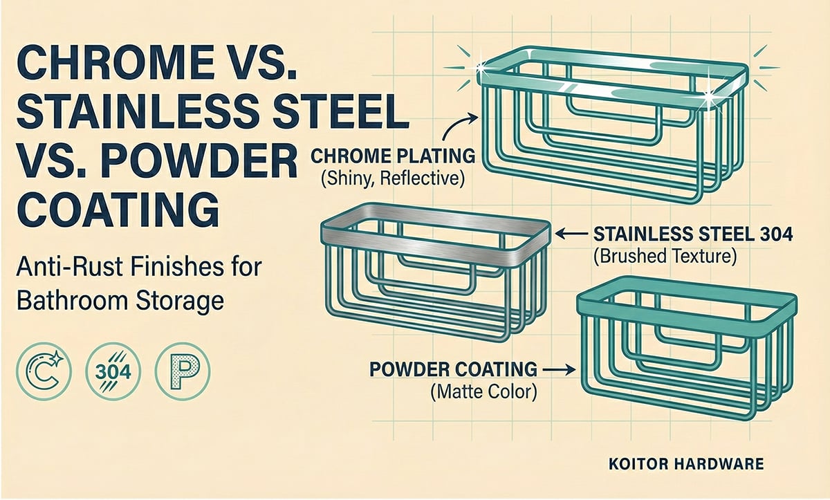 Chrome vs. Stainless Steel vs. Powder Coating: The Ultimate Anti-Rust ...