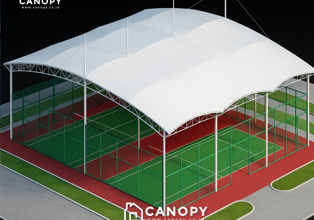 Atap Membrane Lapangan Olahraga | Canopy.co.id