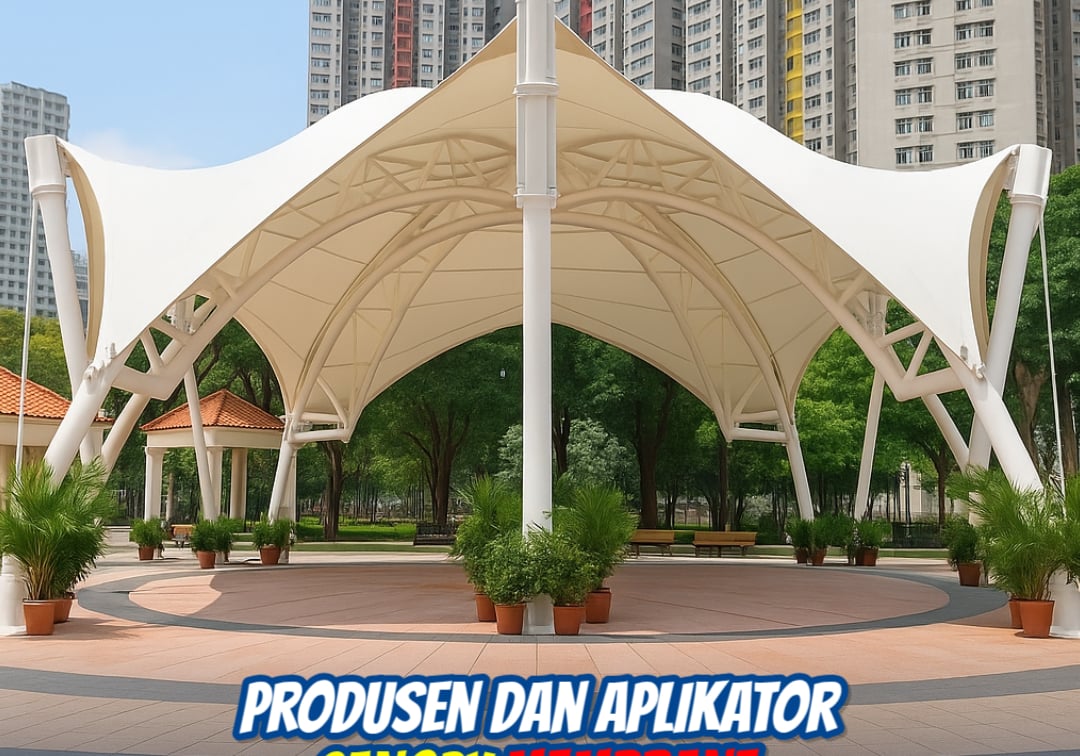 atap membrane bandara | Spesialis Canopy Membrane