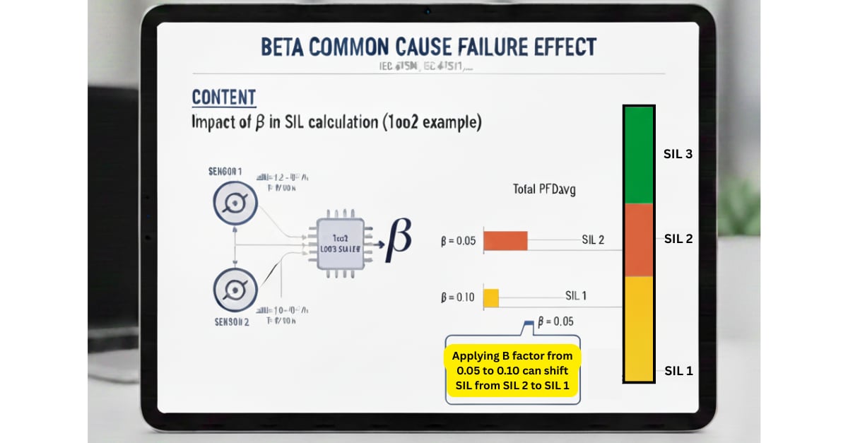 “Beta Factor (β) Quiz 📚— IEC 61508 & IEC 61511 in Practice ...