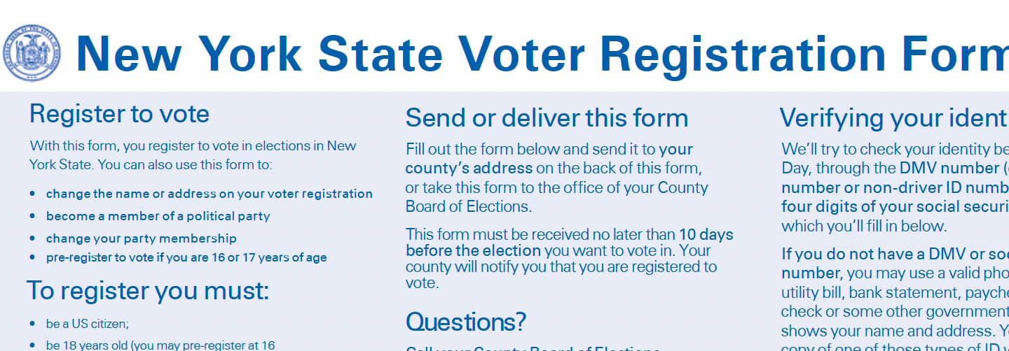 Changing your Registration | WFP Huntington