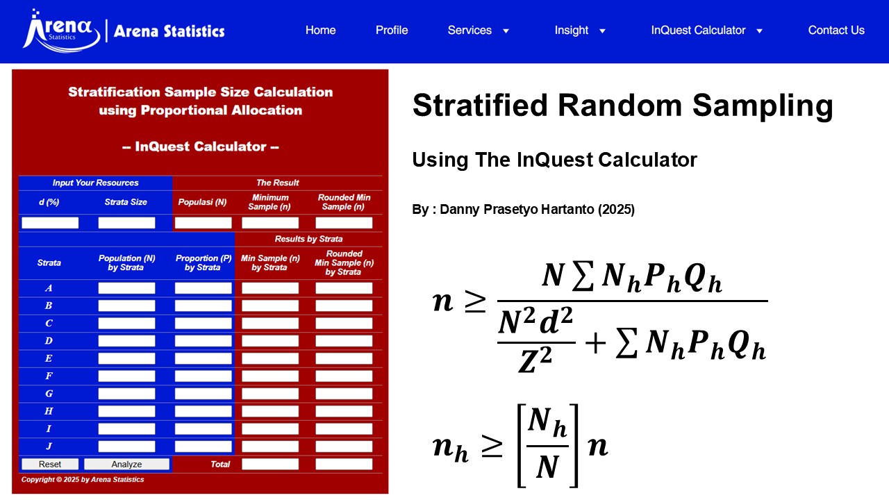 Stratified Random Sampling Alokasi Proporsional | http ...