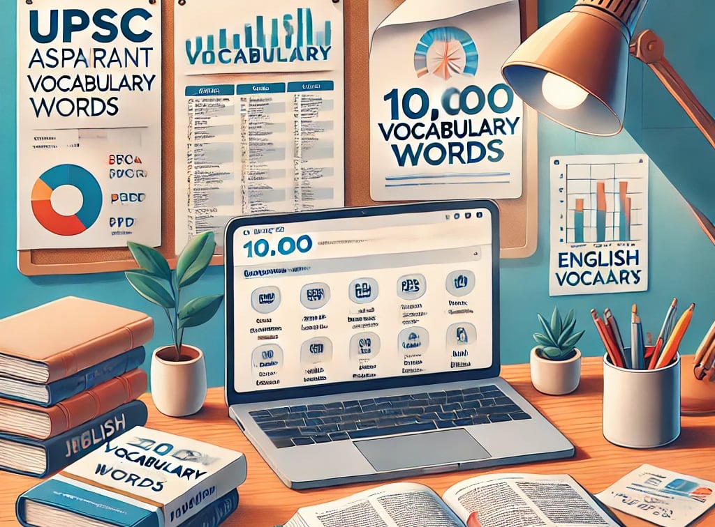 Download 10,000 Most Important Vocabulary Words for UPSC with Hindi ...