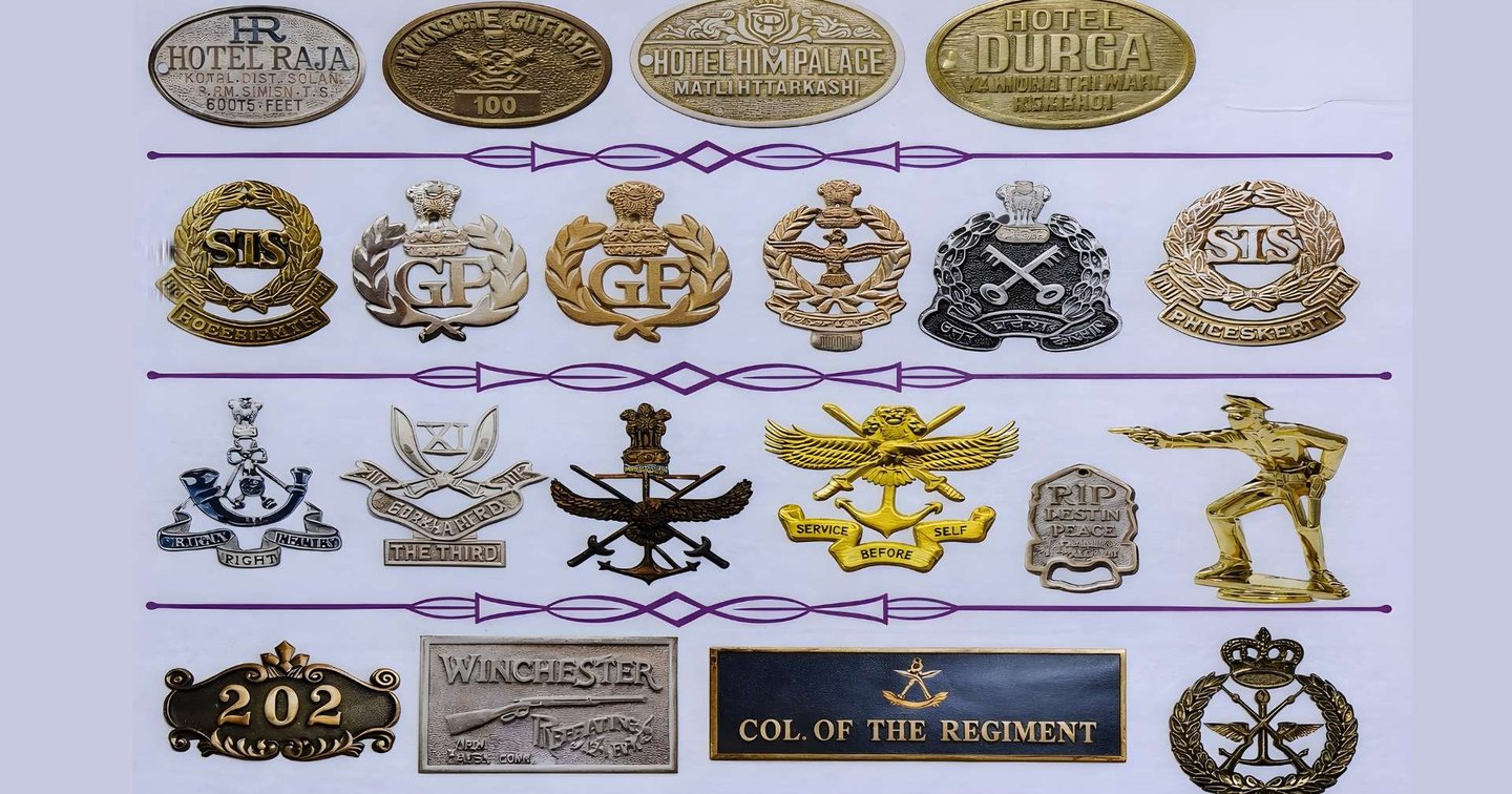 Prajjwal International – Premium Brass IPS Logo, Government Badges ...