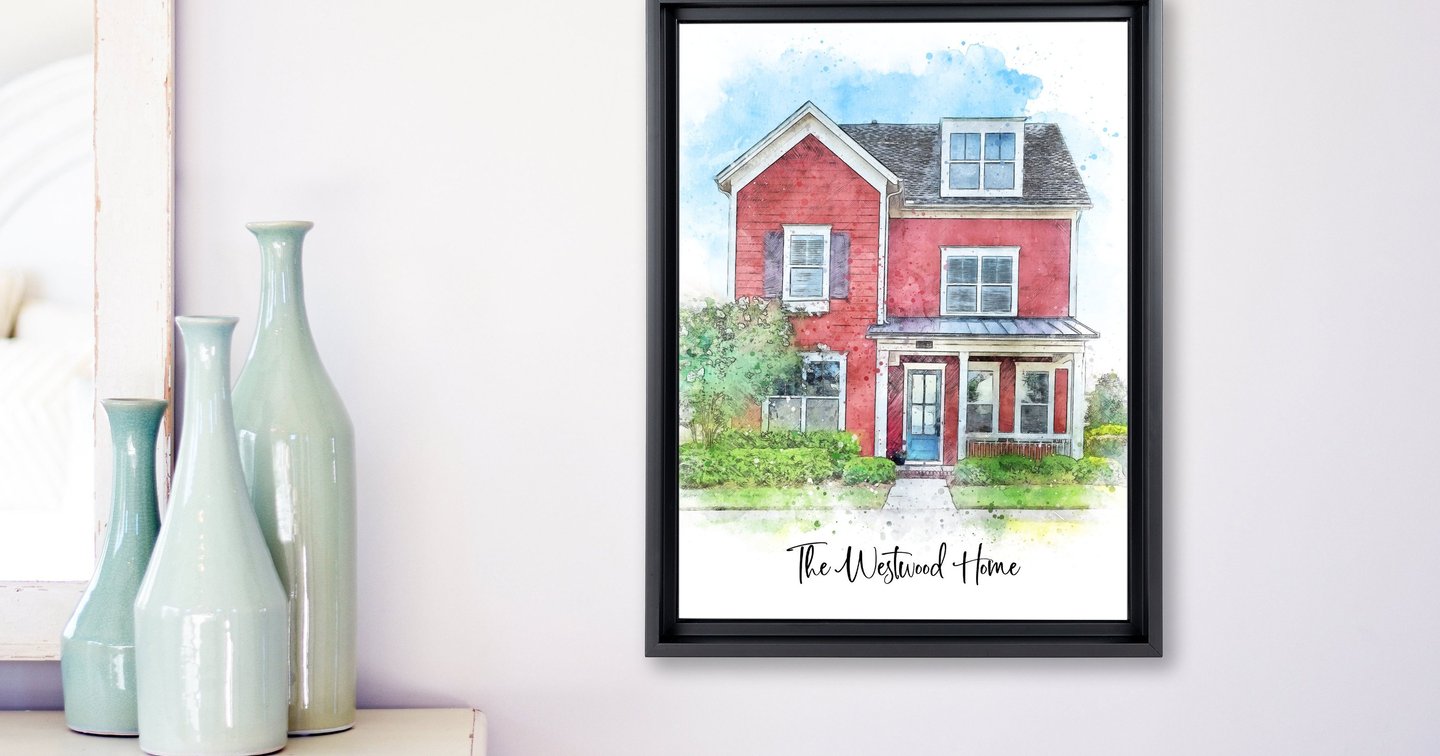 The Art of House Portraits | Portraits of Home