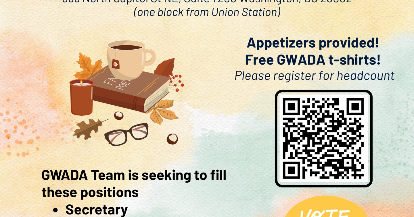 GWADA Fall Social and Elections | Greater Washington Asian Deaf Association