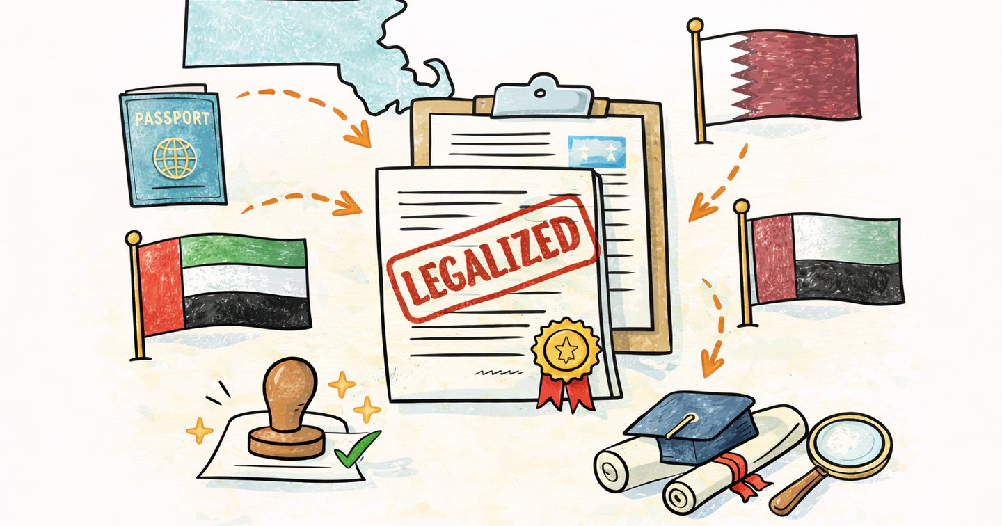 Apostille for UAE, Saudi Arabia, and Qatar: Complete Guide for ...