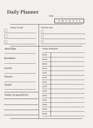 Plan your life with our Free Daily, Weekly & Monthly Planners to ...