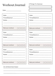 Free Printable Journal Sheets | Customizable Journaling Templates ...