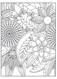 Calming Effects of Intricate Designs | Free Printable Designs | Vibrant ...