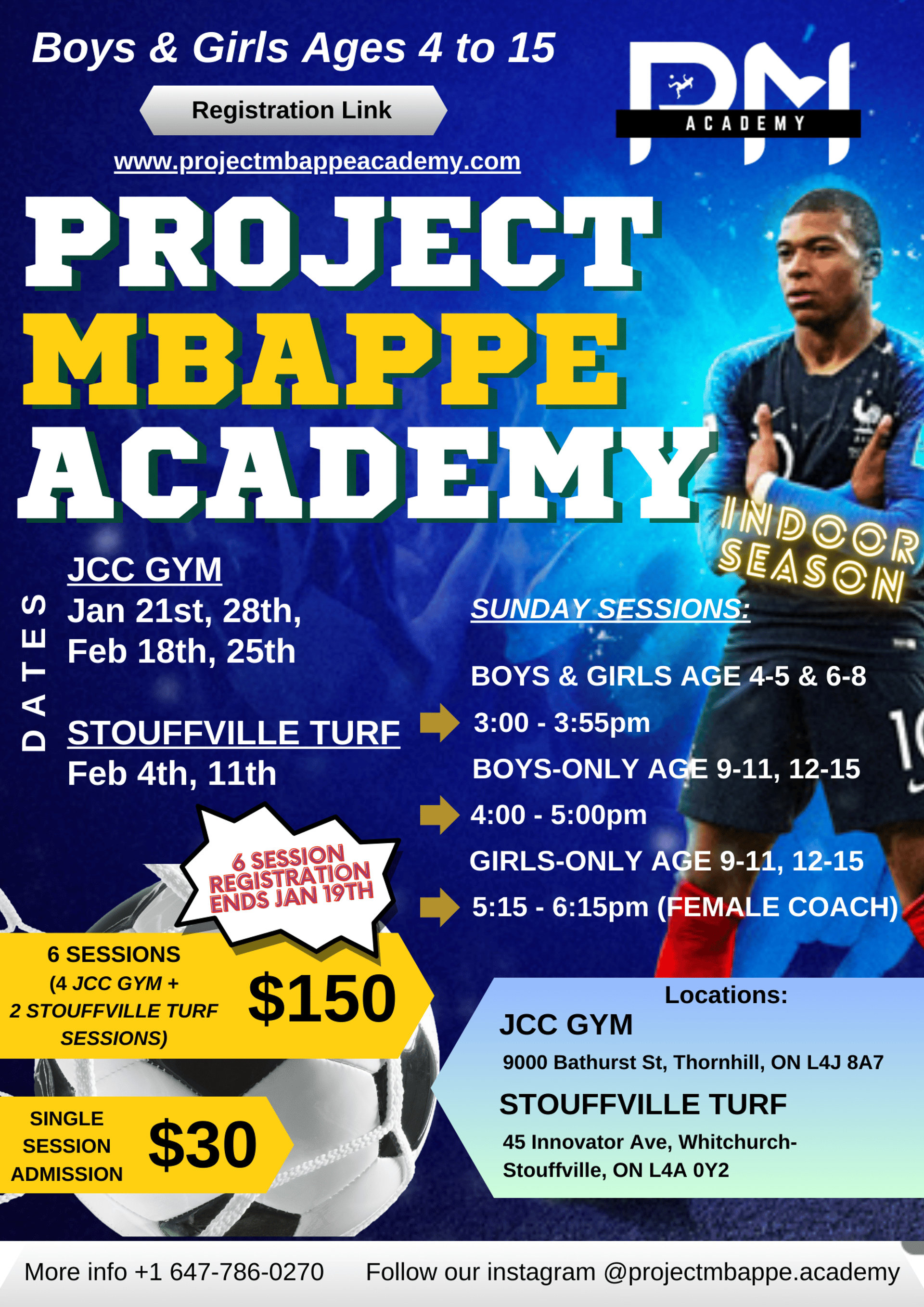 Soccer Training for Young Players | Project Mbappe Academy | Project ...