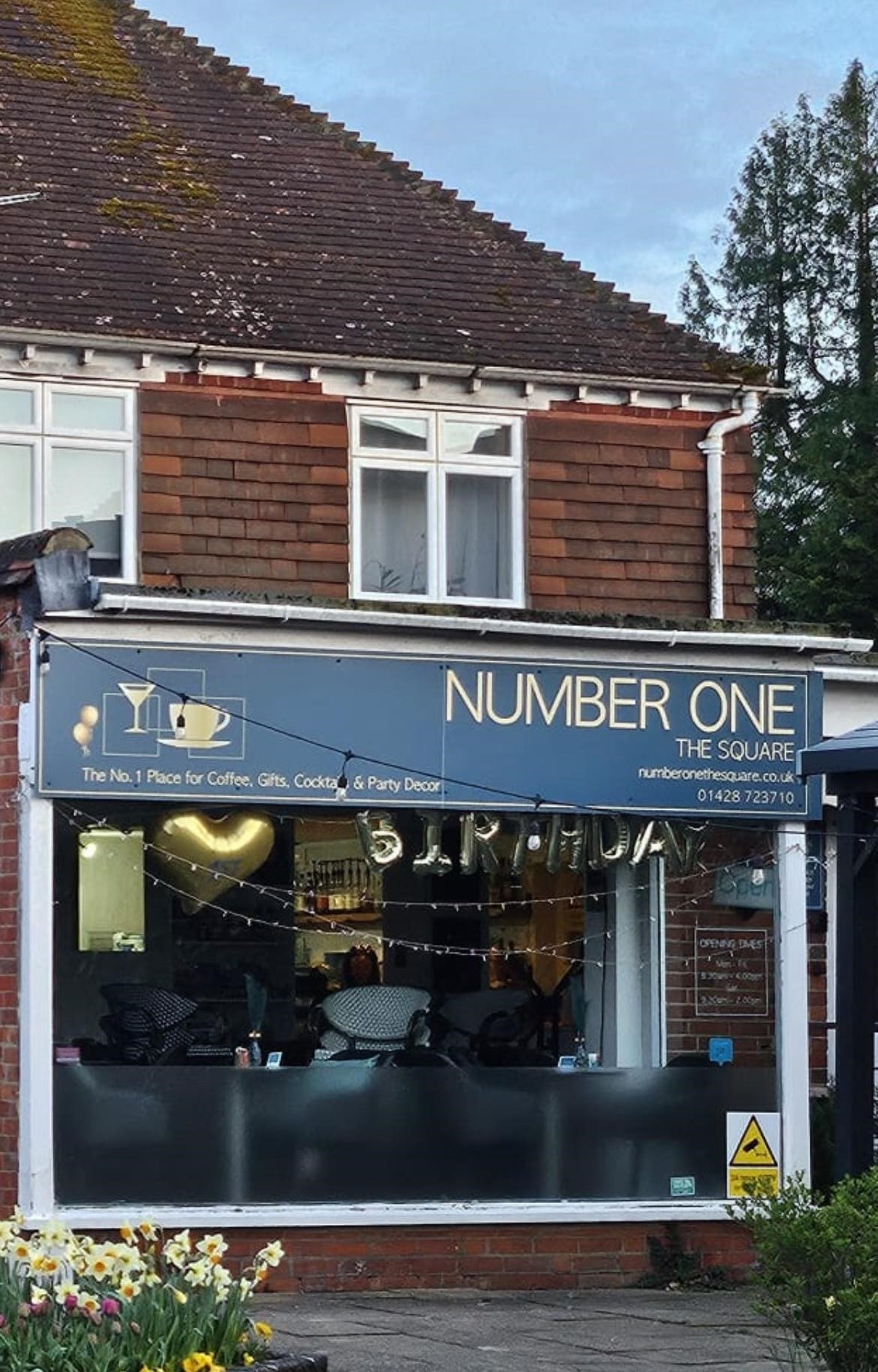 Coffee Shop, Gift Shop & Party Decor in Liphook, Hampshire | Number One ...