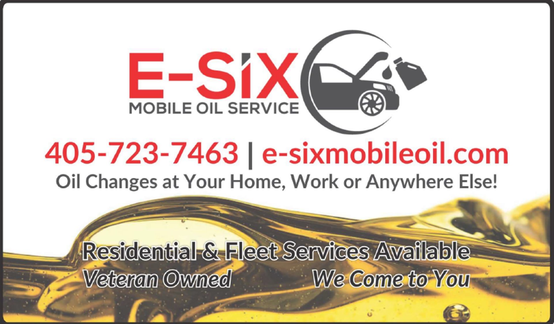 Convenient and Quality Mobile Oil Changes | E-Six Mobile Oil Service ...