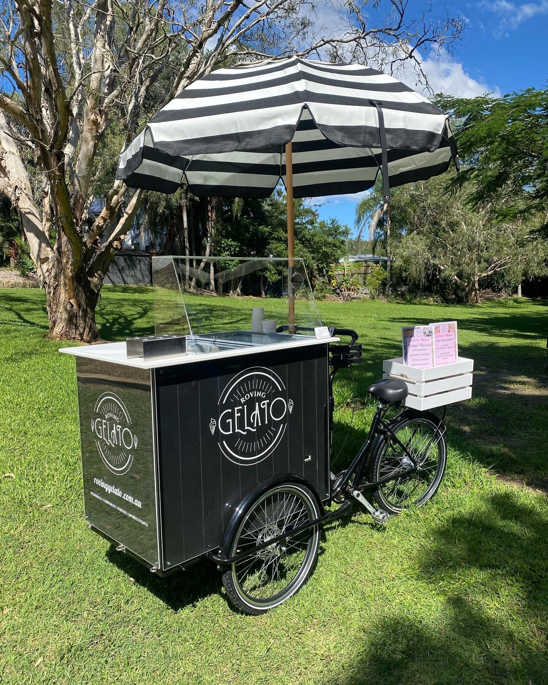 Roving Gelato Carts - Uniquely made to celebrate your event | Roving Events
