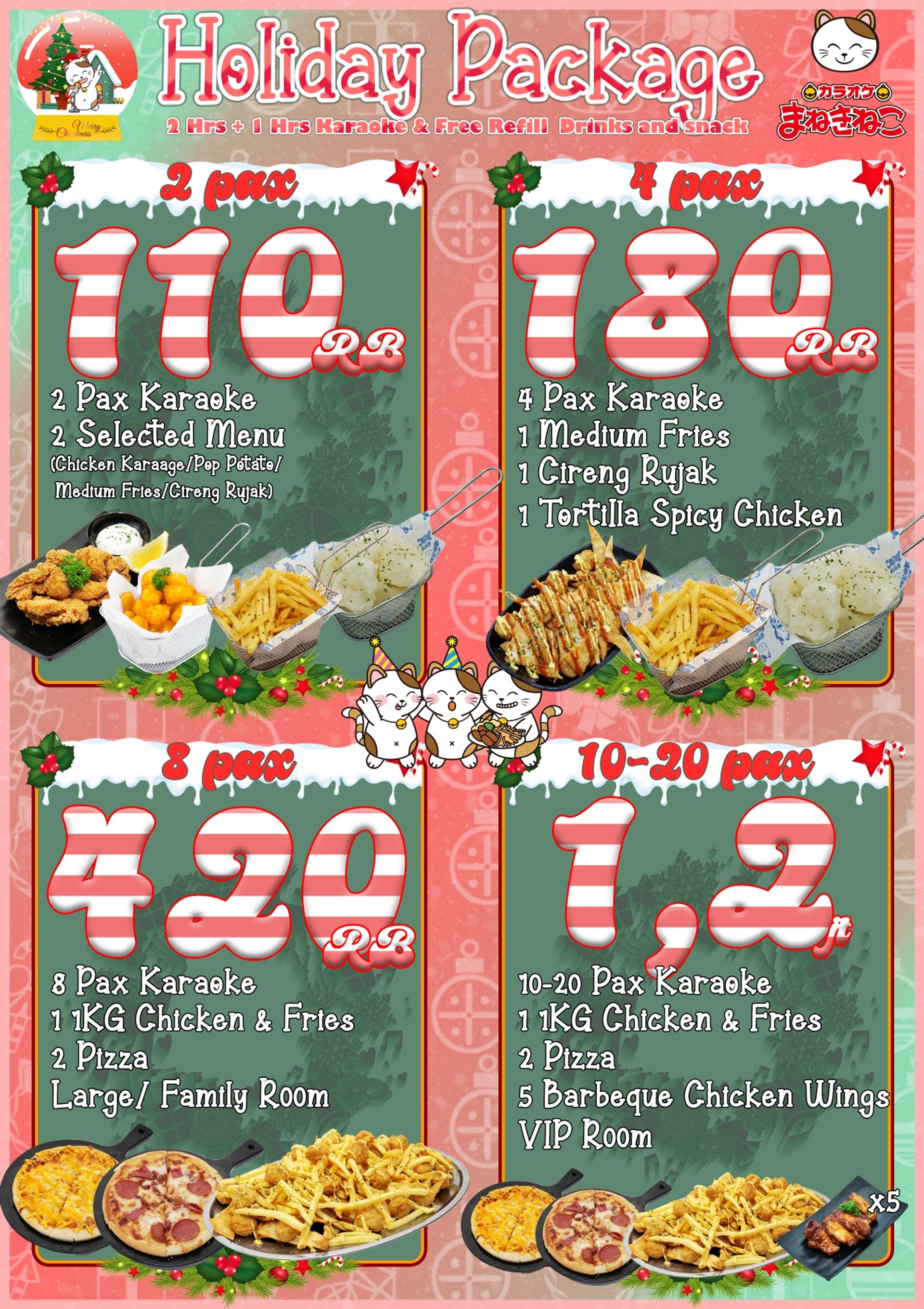 Karaoke Keluarga terbesar di Jepang dengan Free refill Drinks & Snack ...