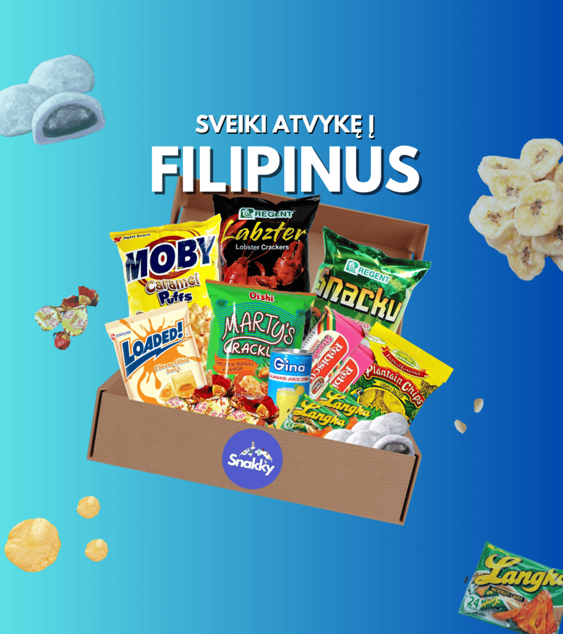 Pasaulio užkandžių prenumerata | Snakky