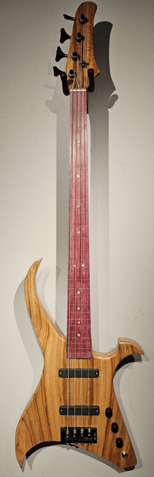 Handcrafted Electric Basses Made from Exotic Wood | Miller Basses
