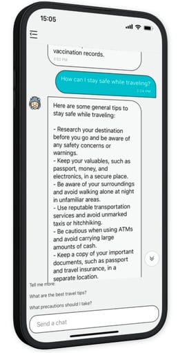 TRIPChatter AI Chat Travel Assistant, AI Itinerary Planner ...