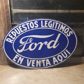 Original Enamel Porcelain Signs | Adrian Colecciones Enamel Porcelain Signs