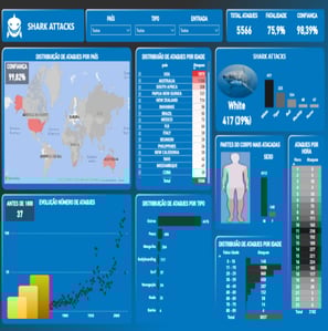 Dashboard Shark Attacks