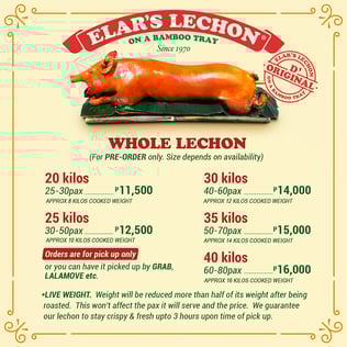 WHOLE LECHON