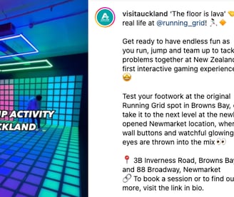 About Us - Experience Interactive Gaming Adventure | Running Grid - NZ ...