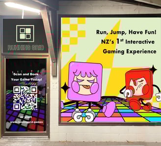 About Us - Experience Interactive Gaming Adventure | Running Grid - NZ ...