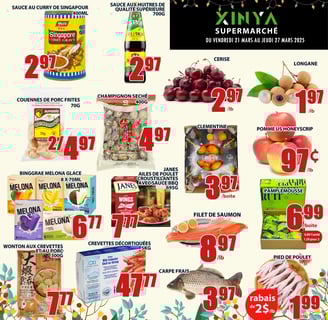 Xinya Supermarché - Produits asiatiques de qualité | Xinya Supermarché