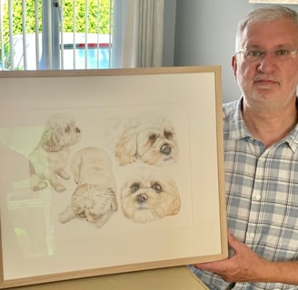 Mark Stockings Pet Portrait and Wildlife Art | Mark Stockings Art