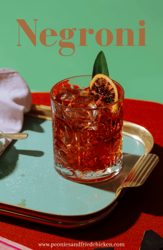Negroni | Peonies and Fried Chicken