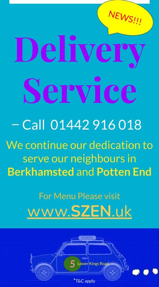 Exquisite Asian Gourmet Experience in Berkhamsted | SZEN Restaurant ...