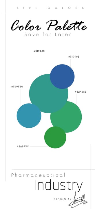 Color Palettes of the Pharmaceutical Industry: A Deep Dive into Five ...