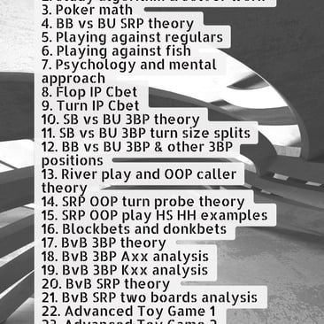 Your journey to highstakes poker | Jayser1337 poker coaching