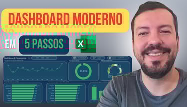 Como Criar um Dashboard Moderno e Interativo no Excel [Planilha Grátis ...
