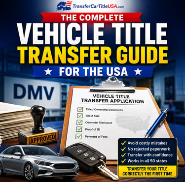 Glossary of Car Title & DMV Terms (Plain-English Definitions You Can ...