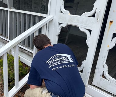 Porch Screen Repair and Patio Screen Replacement Services | Expert ...