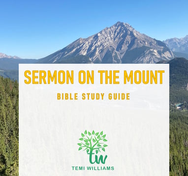 Sermon on the Mount Study Guide