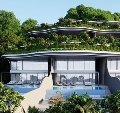 Bi-Level Pool | The Rise at Monterrazas