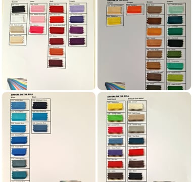 YKK Zippers, Zips, Sliders, Pullers Australia by the metre